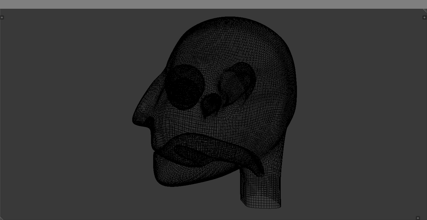 Creepy human face Free 3D Model - .fbx .obj - Free3D