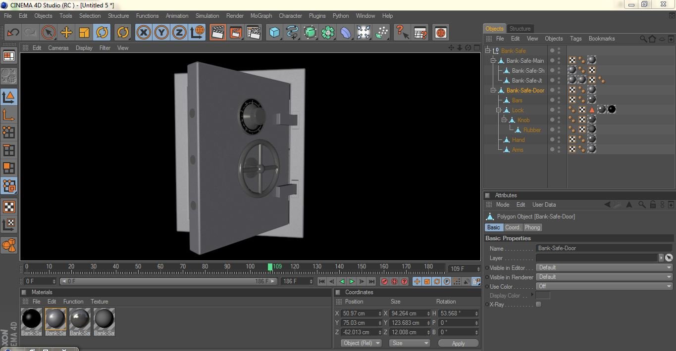 Secret Vault Free 3D Model - .c4d - Free3D