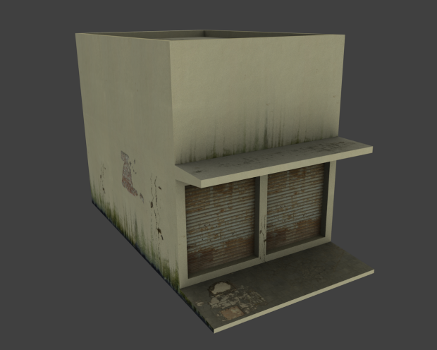 Old building Free 3D Model - .obj .blend - Free3D