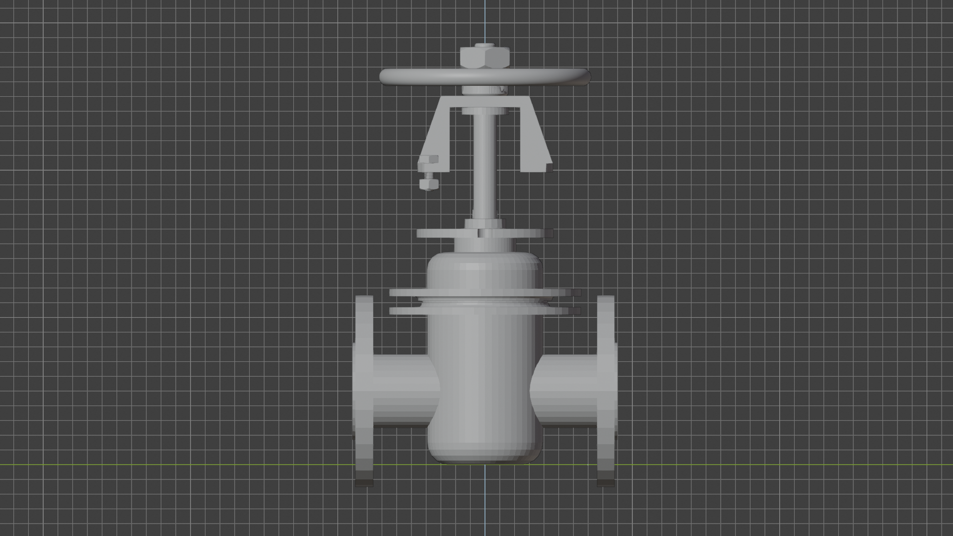Valve Free 3D Model - .blend - Free3D