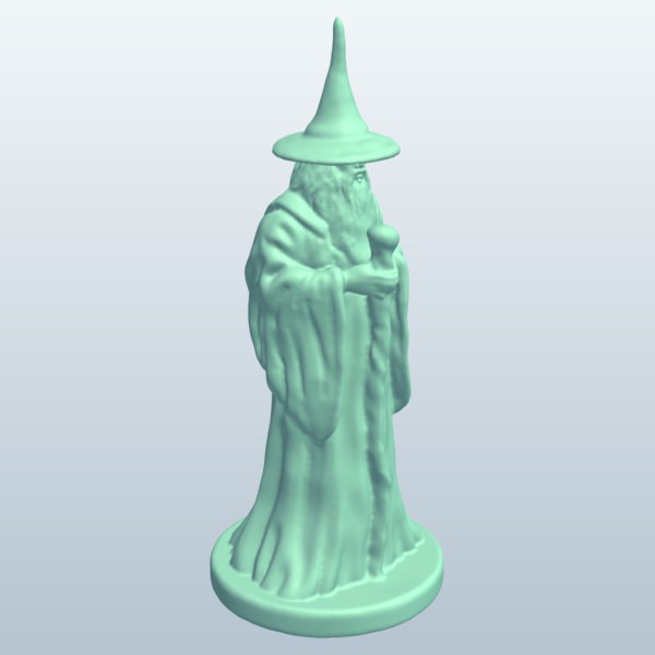 Wizard Staff v2 Free 3D Model - .obj .stl - Free3D