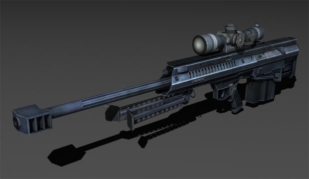 Barrett XM500 Free 3D Model - .3ds .max .tga - Free3D
