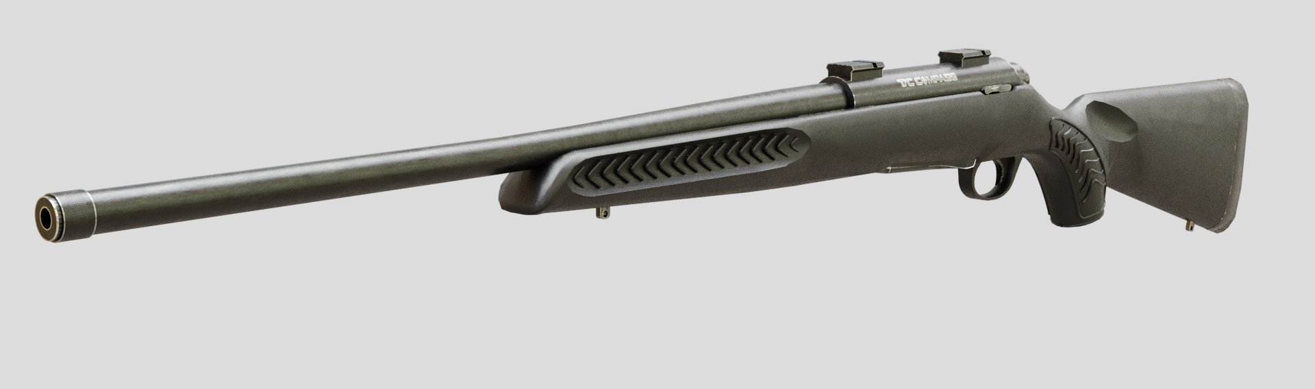 TC Compass Hunting Rifle Free 3D Model - .obj - Free3D