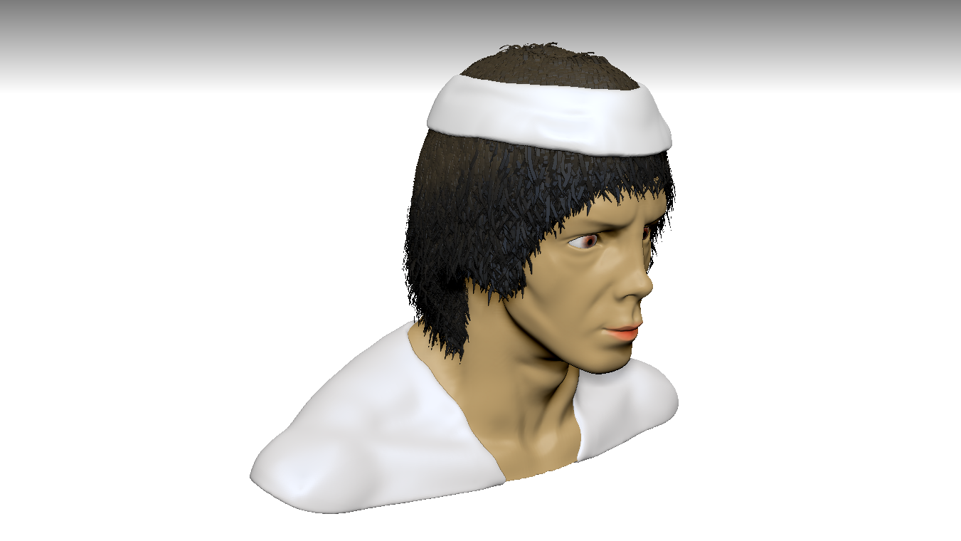 Karate Master Free 3D Model - .obj - Free3D