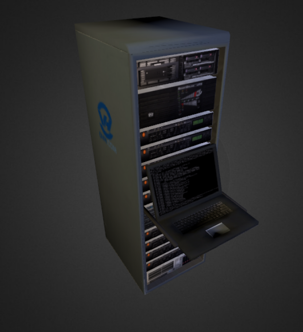 Server Rack Free 3D Model - .obj - Free3D