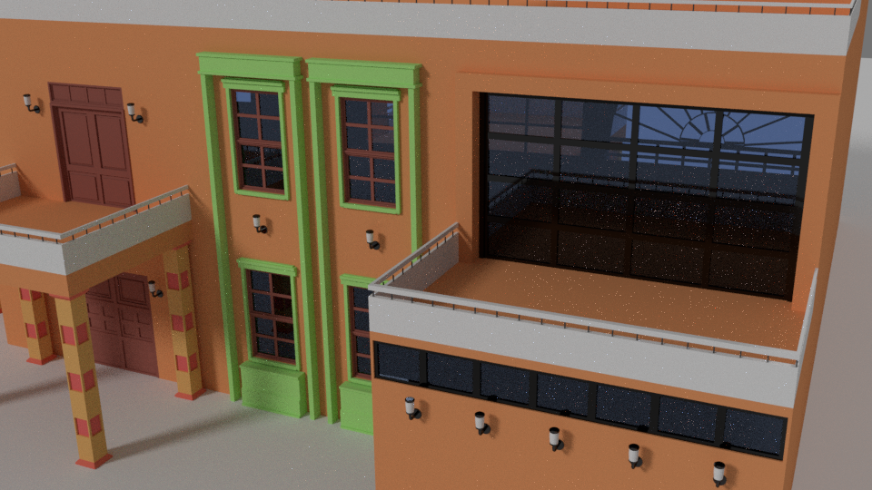 Residence Structure Free 3D Model - .3ds .obj .dae .blend .fbx - Free3D