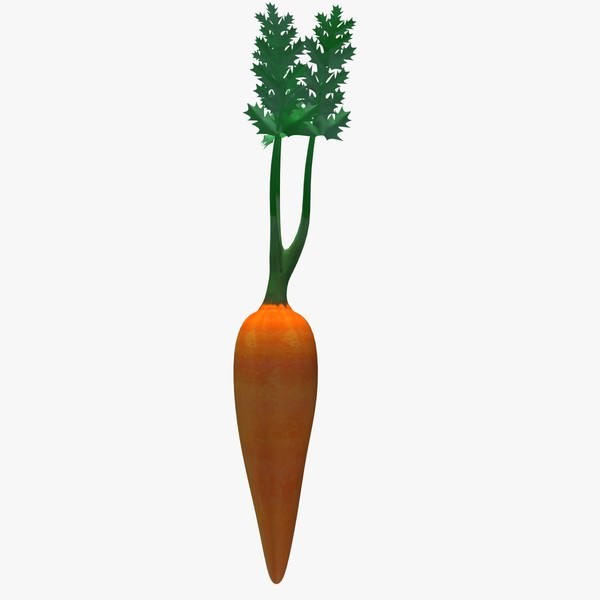 Carrot v01 Free 3D Model - .obj .stl - Free3D
