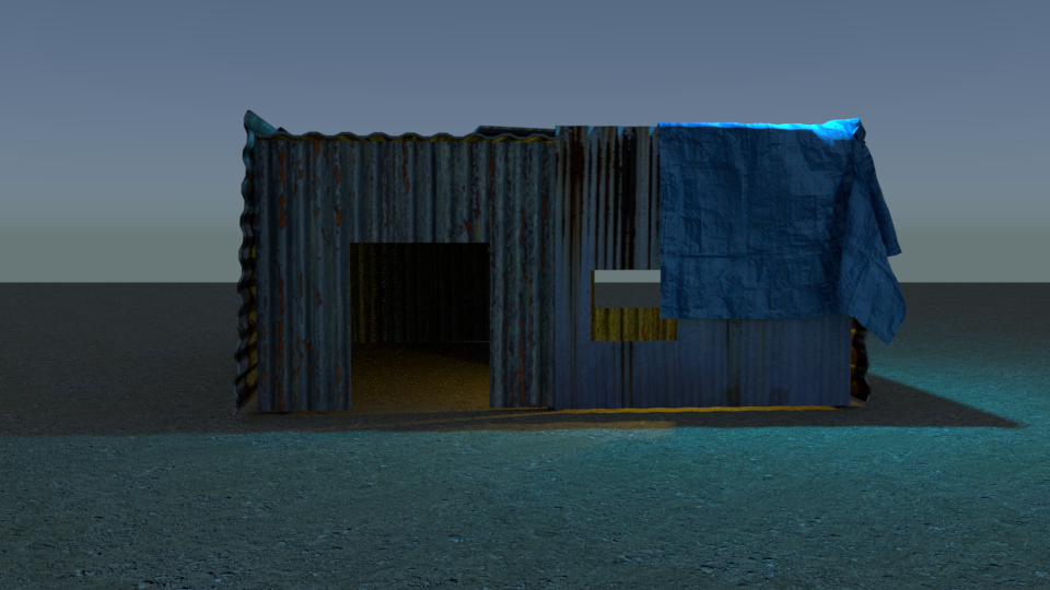 Shack Free 3D Model - .Blender - Free3D