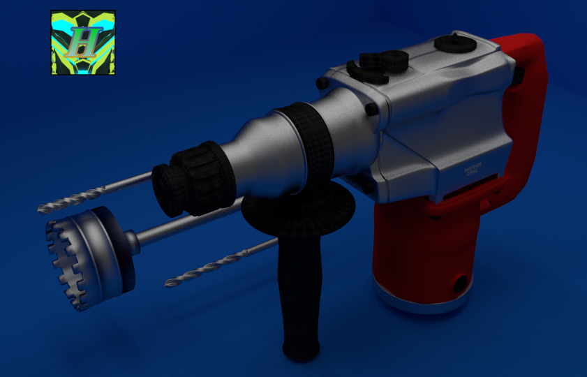 Drill Free 3D Model - .blend .fbx - Free3D