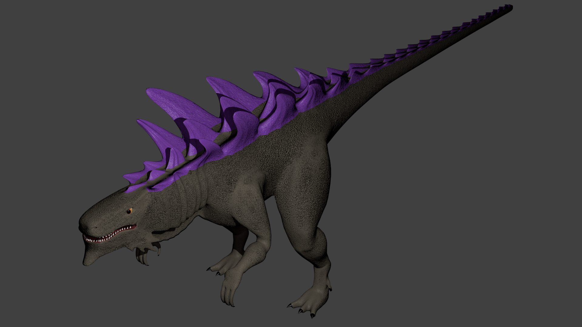 Godzilla 1998 (Zilla) Free 3D Model - .dae .blend - Free3D