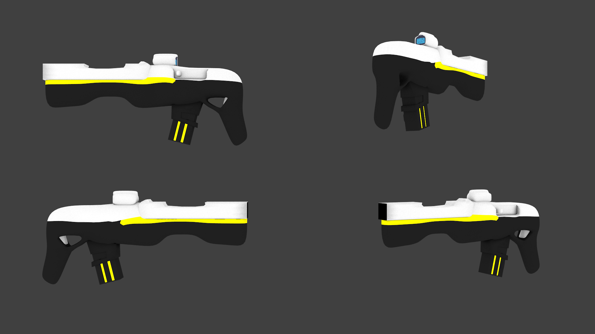 Futuristic Weapon Free 3D Model - .dae - Free3D