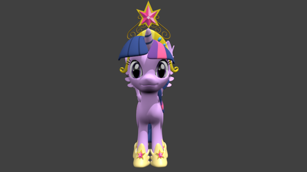 Twilight Sparkle Free 3D Model - .obj - Free3D