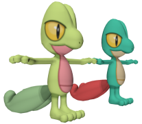 Treecko Free 3D Models download - Free3D