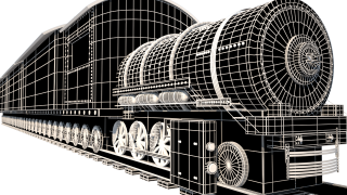 Train Free 3D Model - .autodesk .maya - Free3D