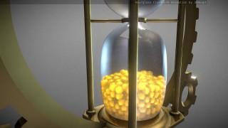 Hourglass Clockwork Animation Free 3D Model - .blend - Free3D