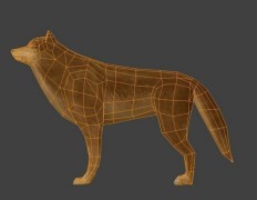 Wolf Rigged and Game Ready Free 3D Model - .gltf .blender .x3d .x .wrl ...