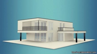 Modern Villa Free 3D Model - .max - Free3D