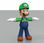 Luigi Mario Free 3D Models download - Free3D