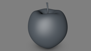High poly apple Free 3D Model - .3ds .obj .dae .c4d .fbx - Free3D