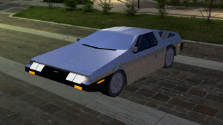 Delorean Car Free 3D Models Blender - .blend download - Free3D