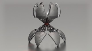 Sphere-Bots Run-Cycle Test on Rough Terrain Free 3D Model - .png .jpg ...