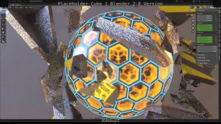 Placeholder Cube Version 1 Free 3D Model - .fbx . .stl .ply .obj .blend ...