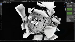 Placeholder Cube Version 1 Free 3D Model - .fbx . .stl .ply .obj .blend ...