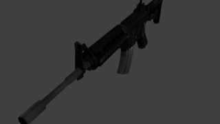 M4a1 Free 3D Model - .3ds .obj .blend .fbx - Free3D
