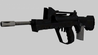 Famas Free 3D Model - .c4d .fbx - Free3D