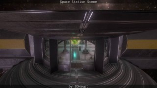 Space Station Scene Free 3D Model - .x .wrl .obj .abc .dae .tbscene ...