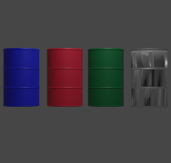 Metal barrel Free 3D Model - .obj - Free3D