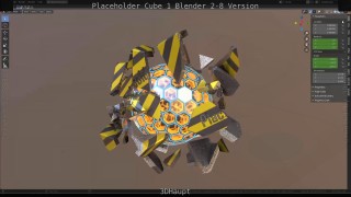 Placeholder Cube Version 1 Free 3D Model - .fbx . .stl .ply .obj .blend ...