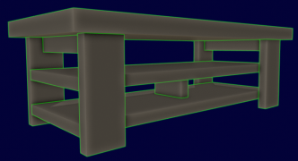 Table v1 Free 3D Model - .blend .dae - Free3D