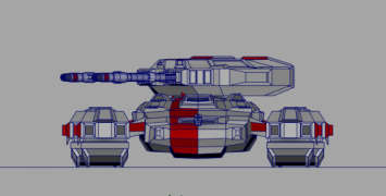 SH-67 Main Battle Tank Free 3D Model - .obj .mb .mtl - Free3D