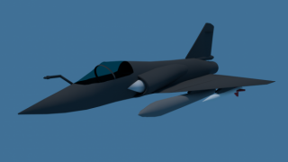 Jetfighter Mirage Free 3D Model - .blend - Free3D