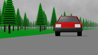 Carro low-poly modelo 3D gratuito - .3ds .obj .dae .blend .fbx .mtl ...