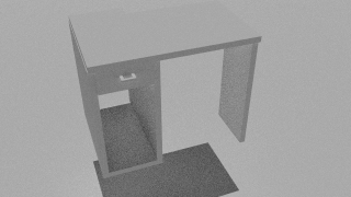Computer Table Free 3D Model - .fbx - Free3D