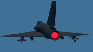 Jetfighter Mirage Free 3D Model - .blend - Free3D
