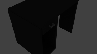 Computer Table Free 3D Model - .fbx - Free3D