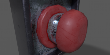 Emergency Stop Button Free 3D Model - .blend .fbx .obj .dae - Free3D
