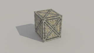 Crate Free 3D Model - .obj .dae .max .fbx .dxf - Free3D