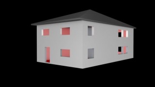Simple House Free 3D Model - .3ds .obj .dae .c4d - Free3D