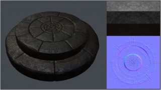 Stone Step Free 3D Model - .mb - Free3D