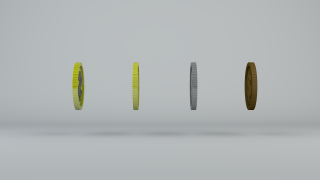 Coins Free 3D Model - .c4d - Free3D