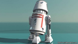 Star Wars R5-d4 Free 3D Model - .3ds .obj .sldprt - Free3D