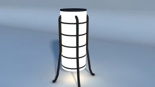 Simple lamp Free 3D Model - .c4d - Free3D