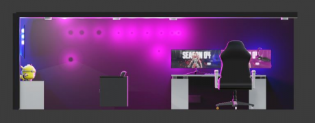Gaming Room Free 3D Model - .blend .obj - Free3D