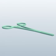 Hemostat V1 Free 3D Model - .obj .stl - Free3D