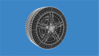 Car Tyre Free 3D Model - .ma - Free3D