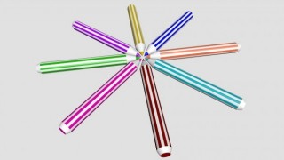 Colorful pencils Free 3D Model - .obj .blend - Free3D